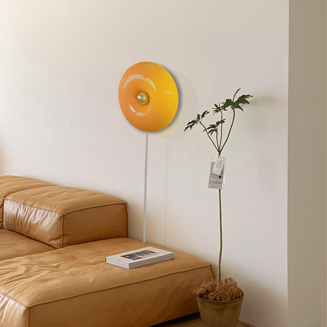 Donut Lighting | Orange Lamp | Ping Lighting